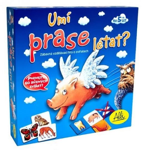 Umí prase létat? Velká hra - Dětská hra- Hassler Sonja | Knihkupectví LUXOR