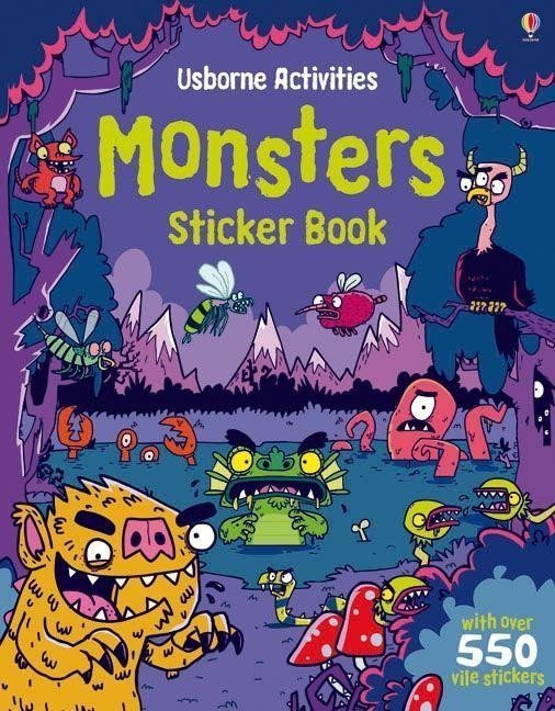 Monsters Sticker Book - Blog knihkupectví Luxor